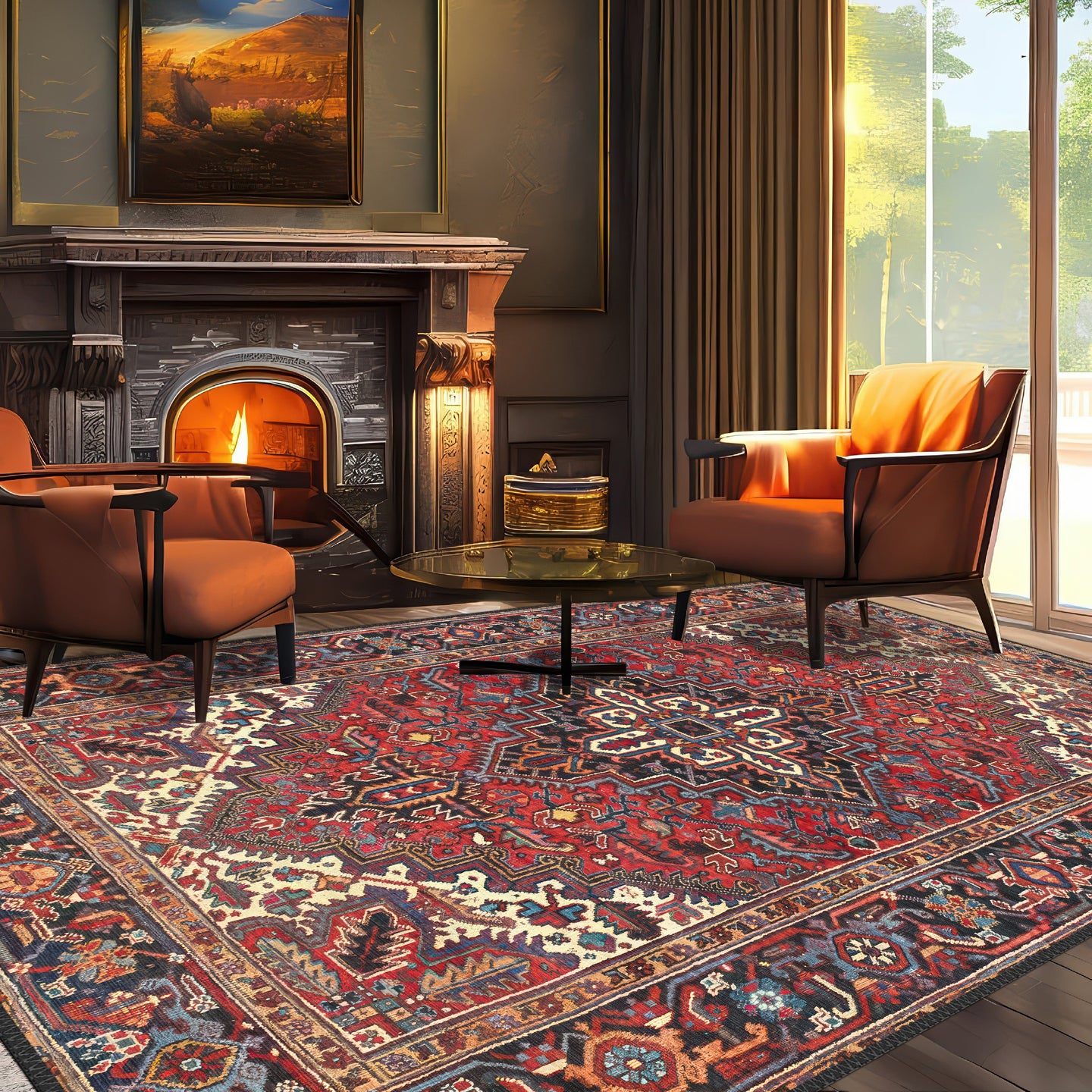 Luxury Turkish Washable Rugs | Handmade, Modern Traditional Carpet