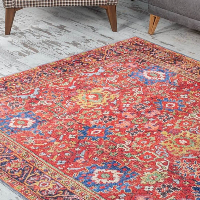 Red Persian Style Rug – Classic Elegance & Timeless